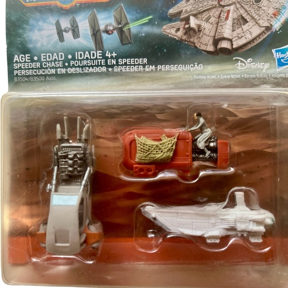 Hasbro | Toys | Star Wars Micromachines Reys Speeder Jakku Landspeeder ...